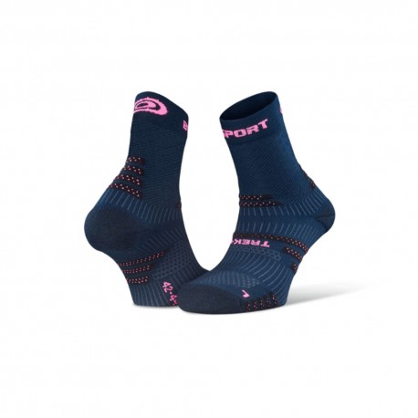Bv Sport Calze Trail Ultra Blu Rosa - Acquista online su Sportland